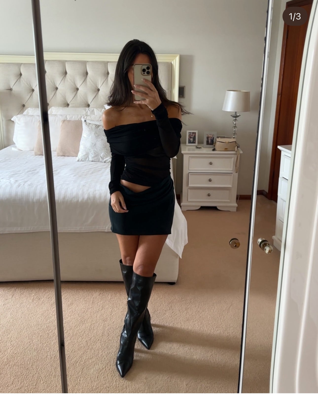 Benni Luca Black Mini – CNB Dress Hire