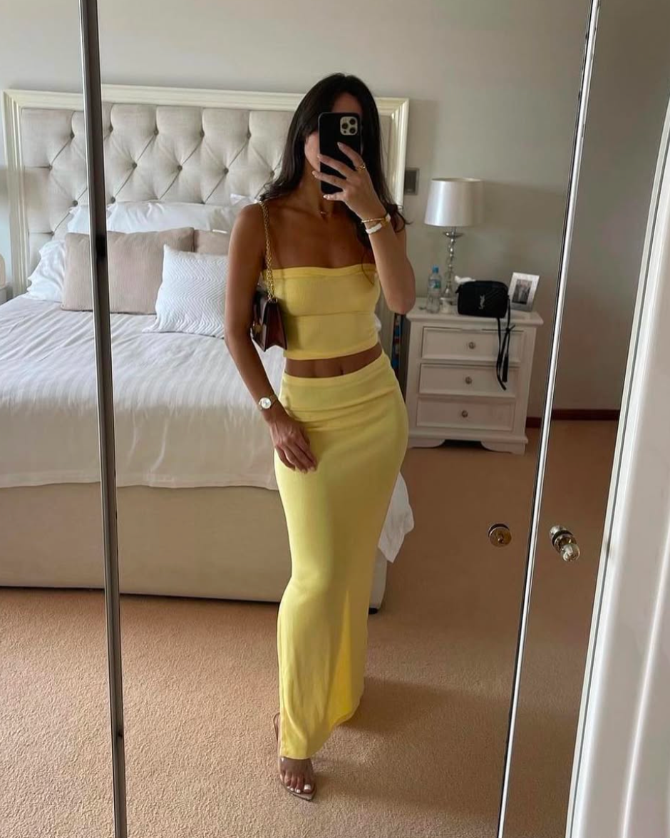 Kookai Set Yellow – CNB Dress Hire
